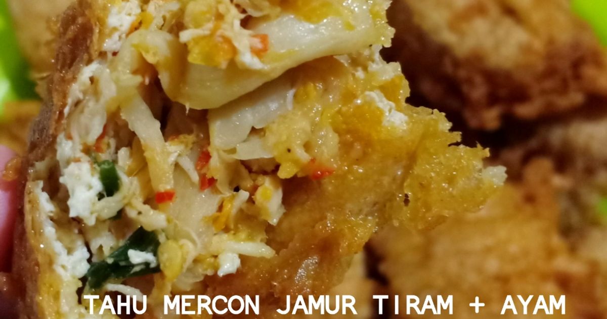 Resep ayam tahu mercon rumahan enak dan mudah - Cookpad