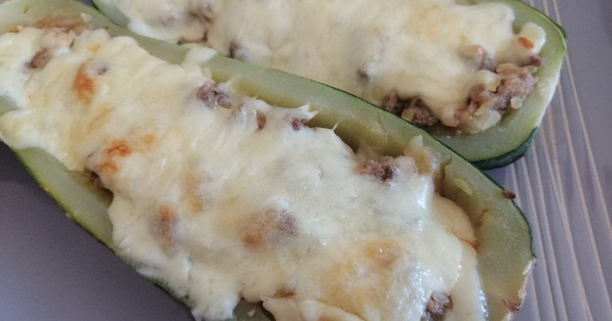 Zapallos Italianos Rellenos Receta de katly- Cookpad