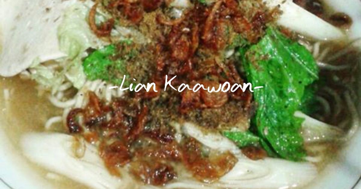 Resep Mie Cakalang (Asli Manado) oleh Lianza Kaawoan - Cookpad