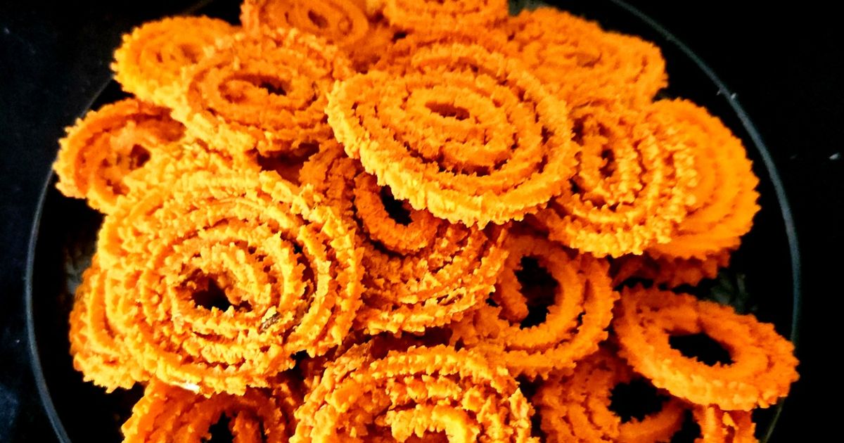 Mix Flour Spicy Crispy Crunchy Chakri Diwali Munchies Murukku Recipe by ...