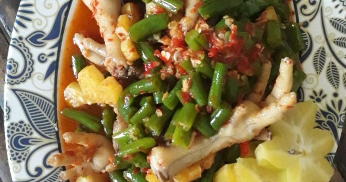 Resep #Sambalado Ceker + Sayur oleh Endar Winarsih - Cookpad