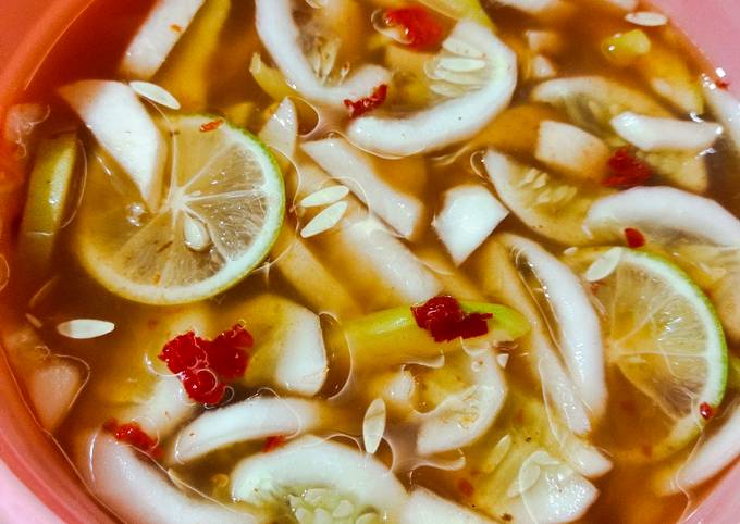 Resep Asinan (Bengkoang,Timun,Kedondong) oleh Dewi Susanti - Cookpad