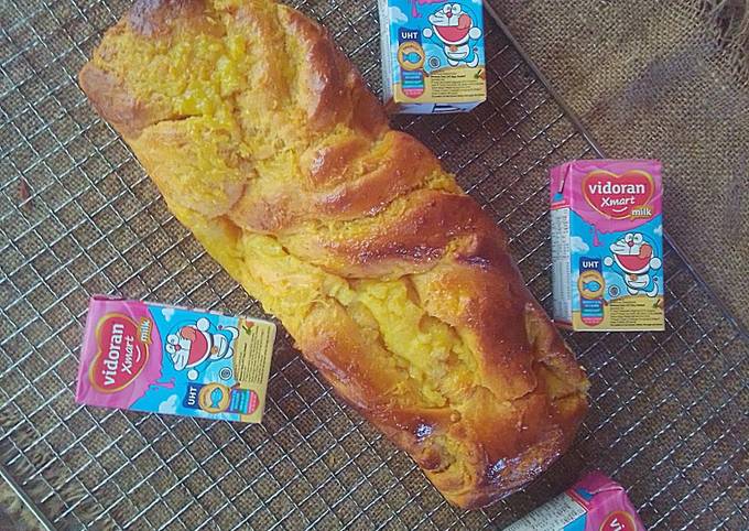 Resep Roti Custard~Roti Custard Tape Singkong ULEN TDK SAMPAI ELASTIS ...