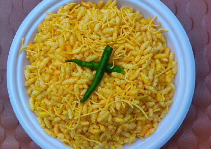 Spicy Puffed Rice Recipe by Hency Nanda - Cookpad