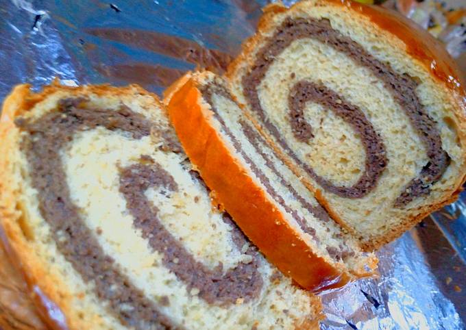 Milky Chocolate Swirl Bread 🍞 Recipe by Karima Mohammed - Cookpad