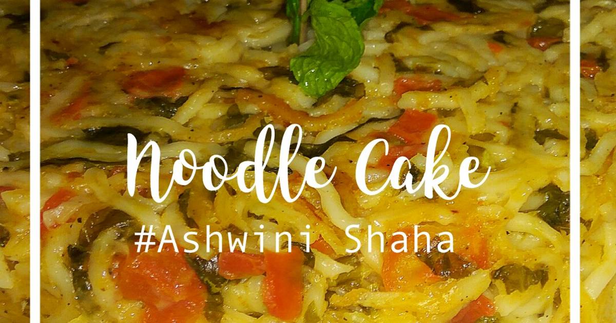 Noodle cake Recipe by Ashwini Shaha - Cookpad