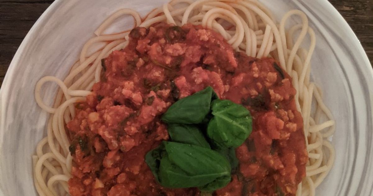 Spaghetti Bolognese Recipe By Globlie Girl