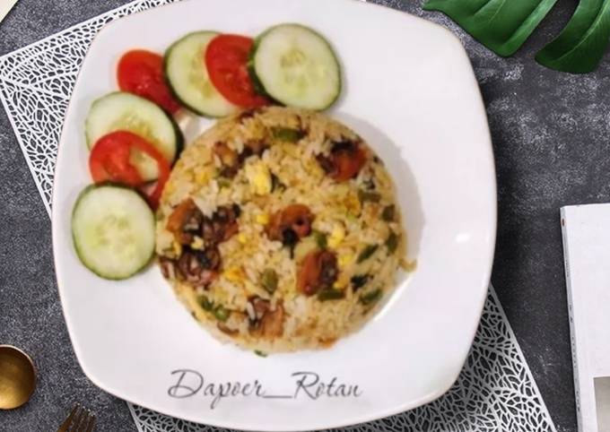 Resep GBA50. Nasi Goreng Kerang oleh Rohani Tanjung - Cookpad