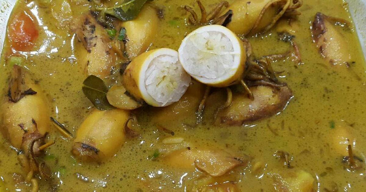 21 resep cumi cumi isi ketan enak dan mudah - Cookpad