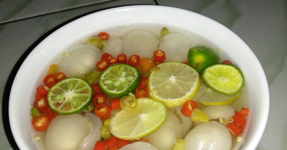 Resep Manisan Rambutan Kekinian Ala2... oleh Yana Tombong - Cookpad