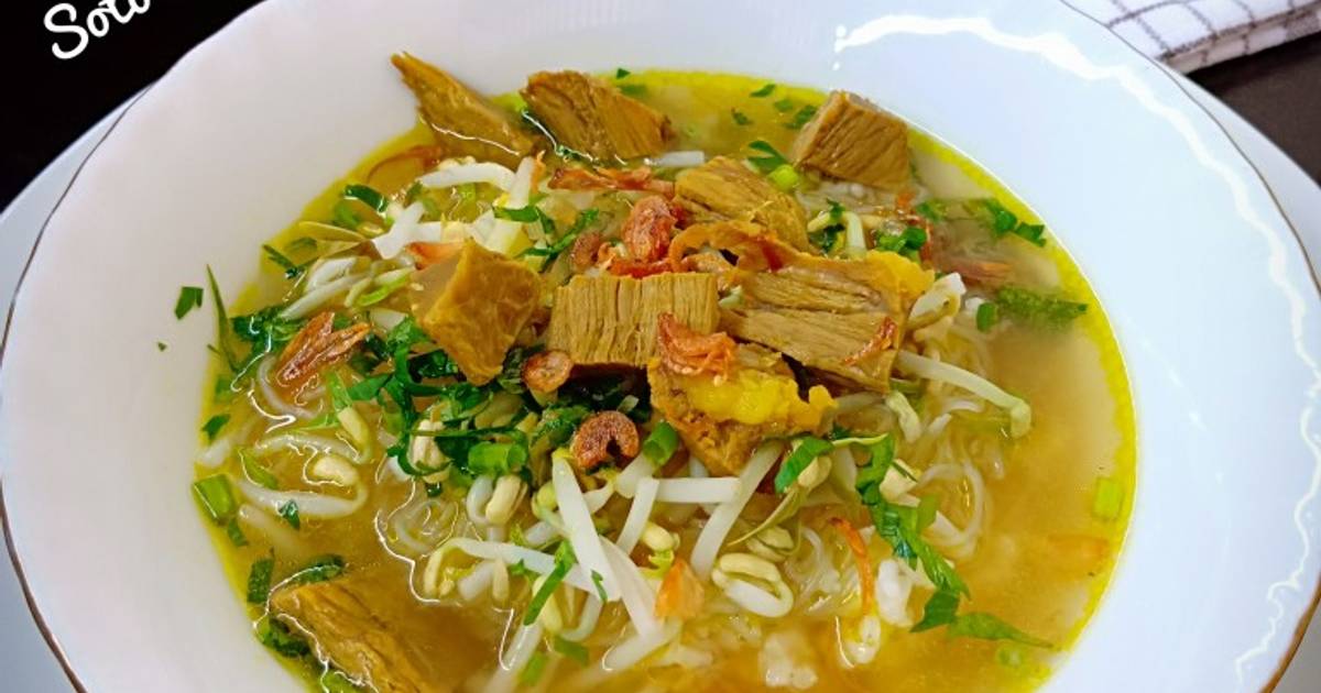 Resep Soto Daging oleh Nauzaery Setyo - Cookpad