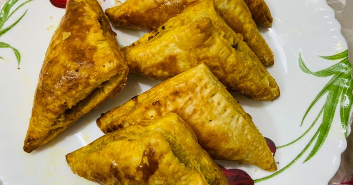 Mutton Puff Pastry Recipe by Travel with Hena - Cookpad