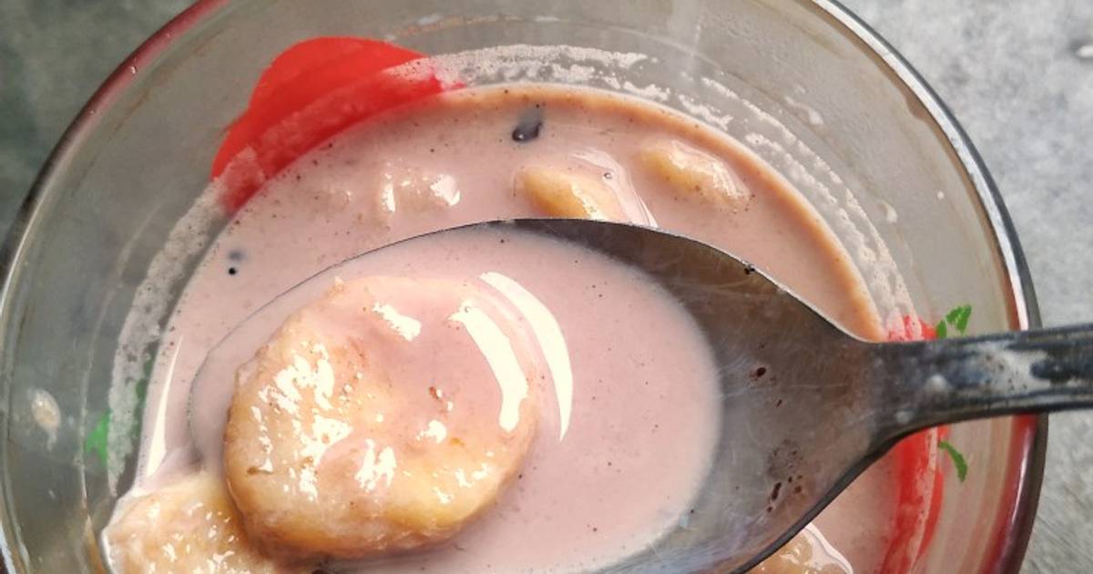 Resep Pisang susu cokelat oleh Saluna Mahira - Cookpad