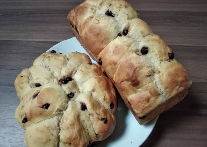 Resep Roti sobek choco chip oleh Pawon Ibuk - Cookpad