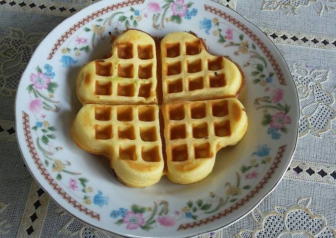 Resep Waffle ala A&W oleh Chinantalya Ivada - Cookpad