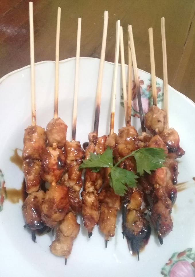 Resep Sate Ayam Bumbu Kecap Simple Oleh Jarot Bahari Cookpad