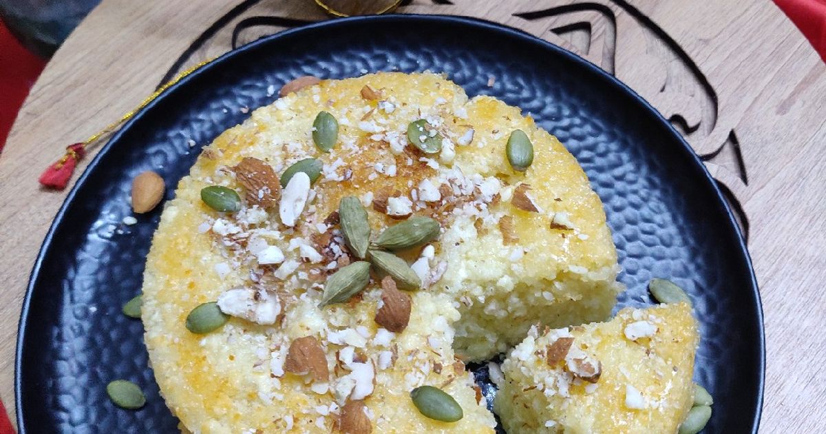 Chena Poda Odia Burnt Cheese Cake Recipe by Vaishali Chhabra - Food ...