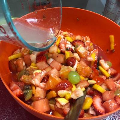 Escamocha o cóctel de frutas al estilo Sonorense Receta de VÍCTOR ...