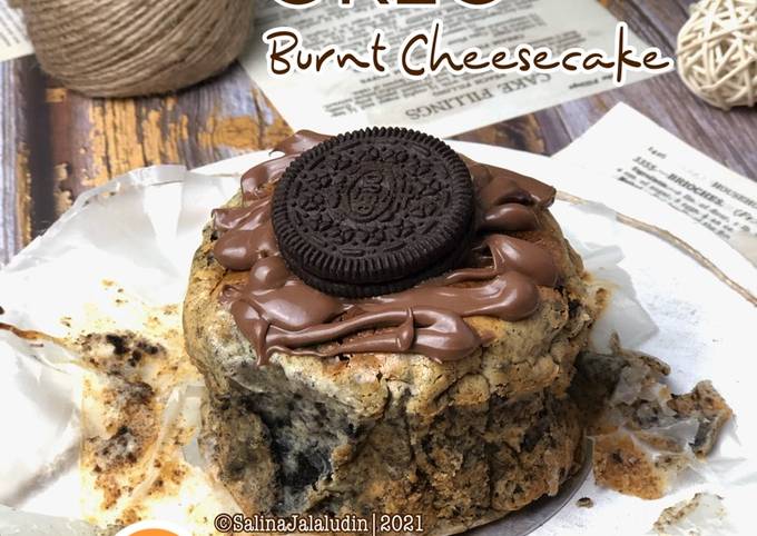 Resipi Oreo Burnt Cheesecake 🇬🇷 oleh Salina Jalaludin - Cookpad