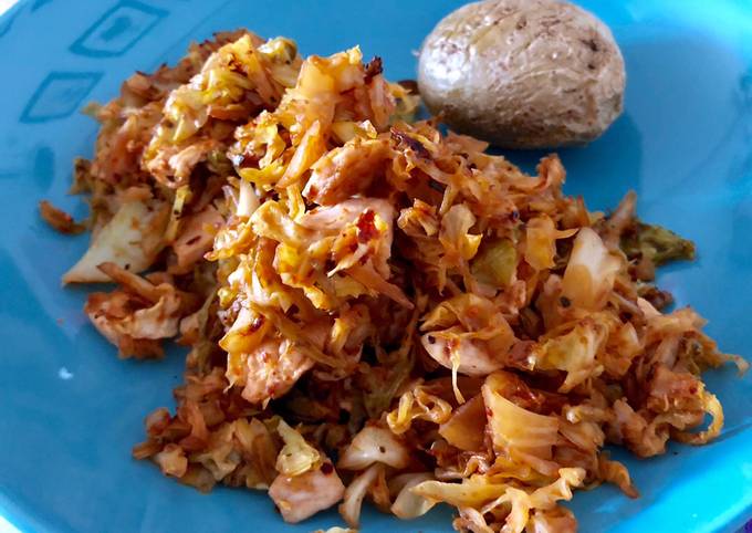 Repollo con pollo Receta de mambanegra- Cookpad