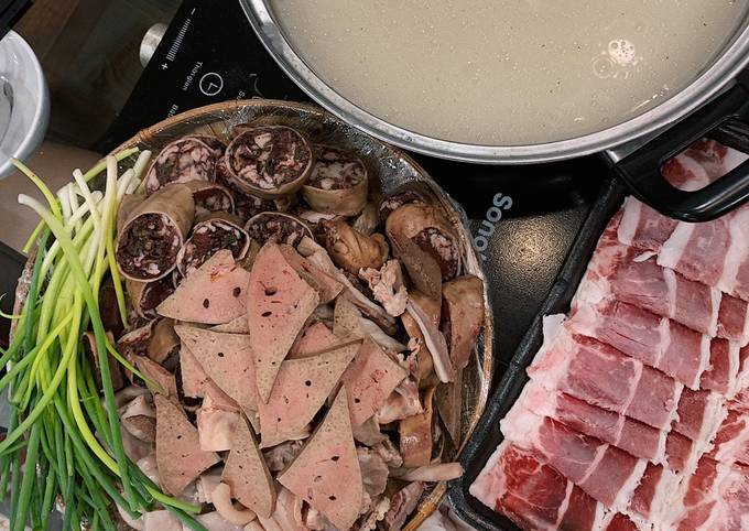 Cách Làm Món Lẩu cháo lòng của Mai Ngọc Thuỷ - Cookpad