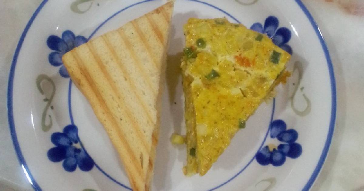 Sweet potato frittata and toasted bread Recipe by Chinny's Kitchen ...