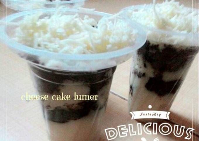 Resep Cheese cake lumer oleh Resep Mikayla - Cookpad