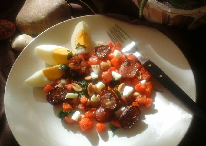 "Répa-retek-mogyoró"saláta,serpenyőben sütve | Kolozsiné Kati receptje ...