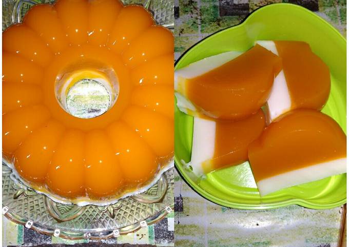 Resep Puding susu labu kuning oleh Meyda Pratiwi - Cookpad