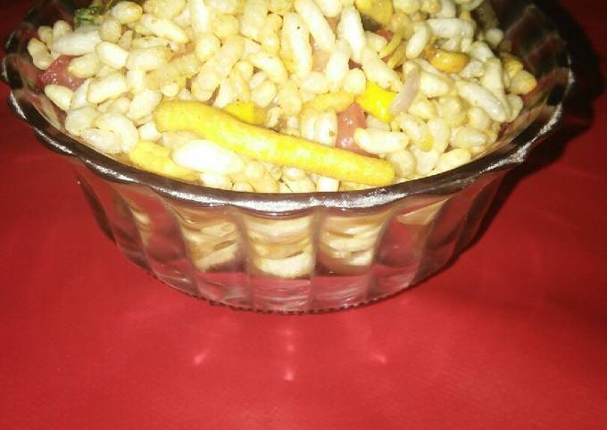 Street style jhal mudhi Recipe by Mahjabeen Alam - Cookpad