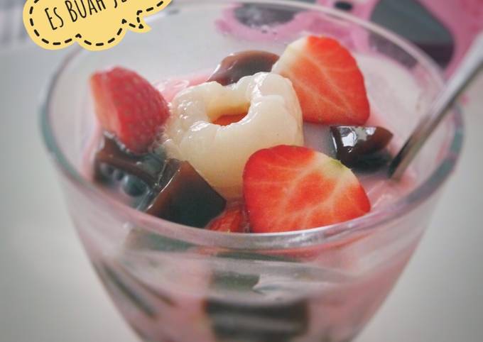 Resep Es Buah Jelly oleh stella - Cookpad