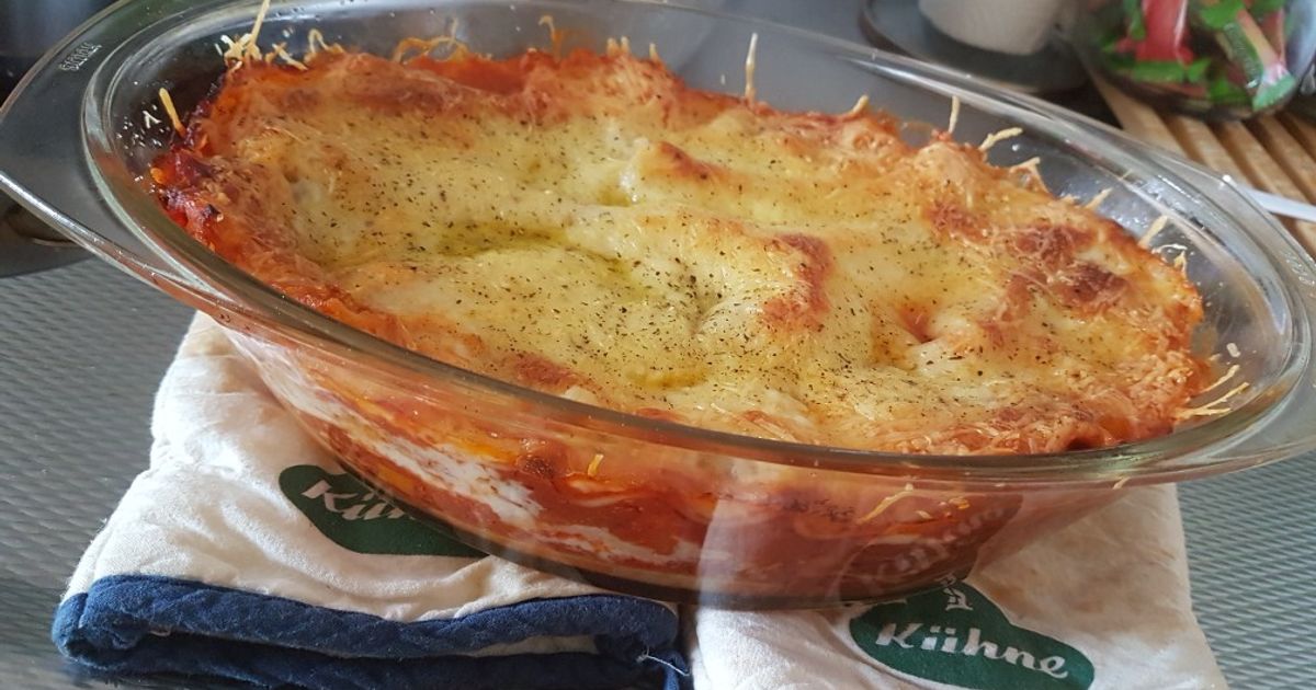 Resep lasagna saos bechamel rumahan enak dan mudah - Cookpad