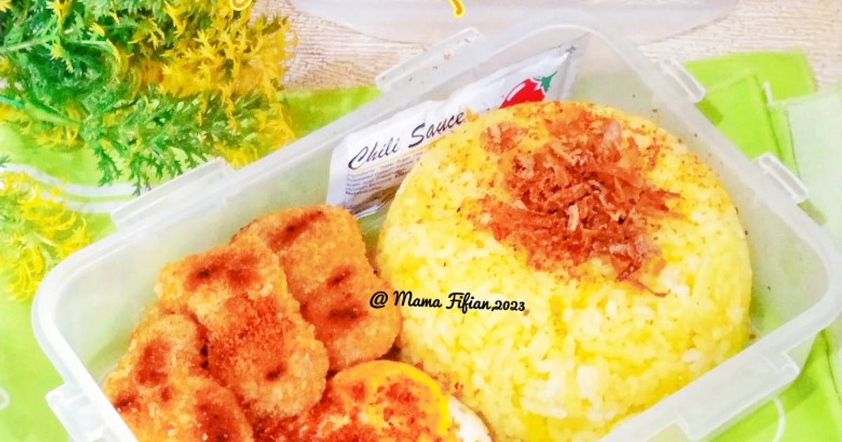 Resep Nasi Kuning Simpel oleh Lanjarsih/Mama Fifian ( MasakanRumahan) - Cookpad
