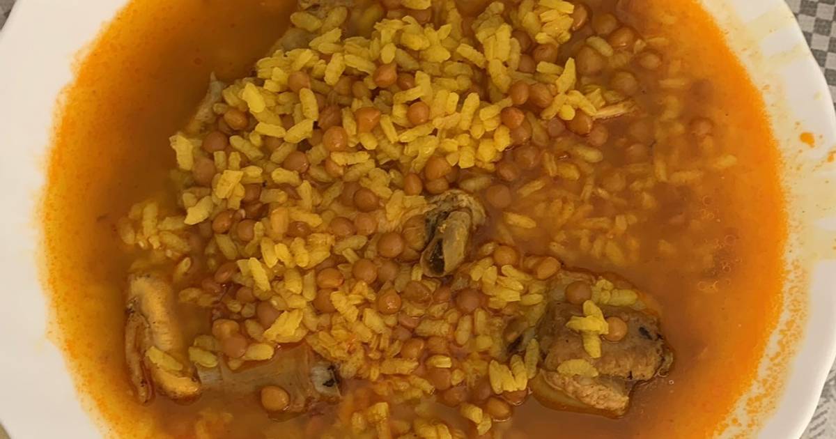 Lentejas con arroz Receta de marina- Cookpad