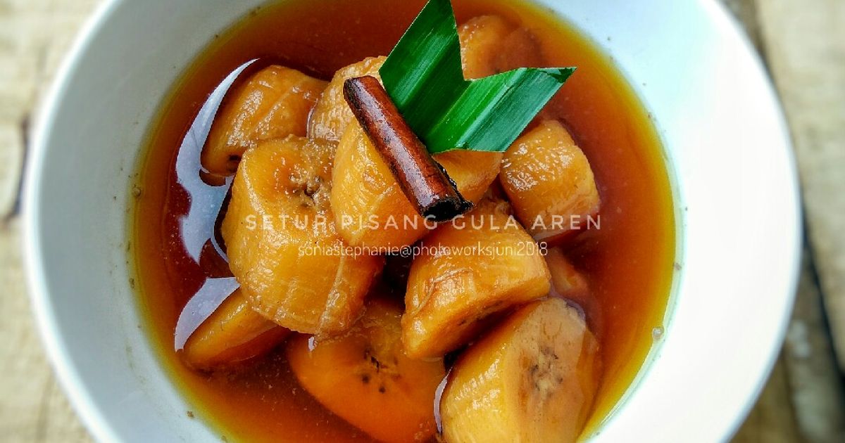 Resep Setup Pisang Gula Aren oleh Sonia Stephanie - Cookpad