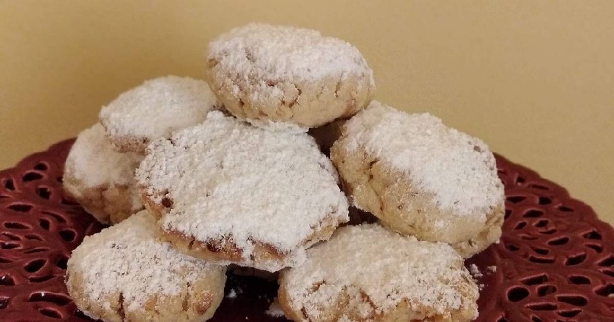 3 εύκολες και νόστιμες σπιτικές συνταγές για κουραμπιέδες vegan - Cookpad