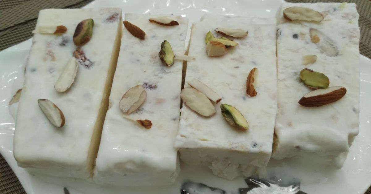 Shahi Kulfa Ice Cream Recipe by Naureen Khan Lodhi - Cookpad