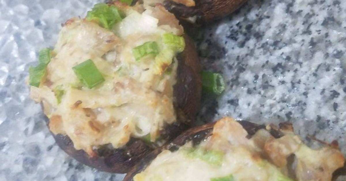 Hongos portobello y pollo - 196 recetas caseras- Cookpad