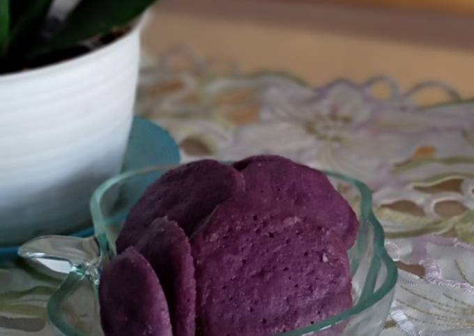 Resep Taro cookies oleh mayafajrinna - Cookpad