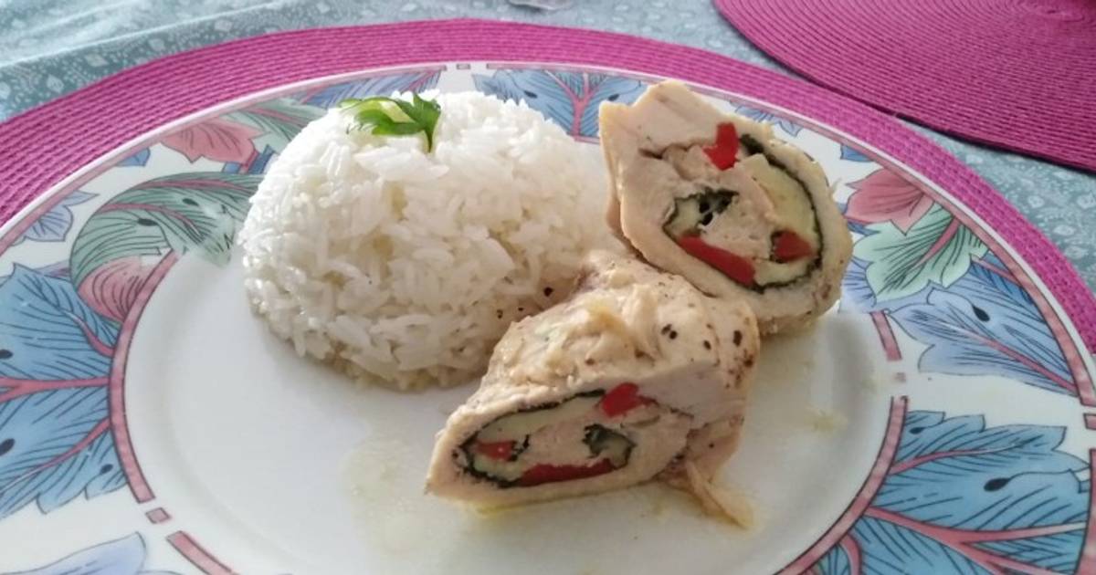 Enrollado de pollo - 57 recetas caseras- Cookpad