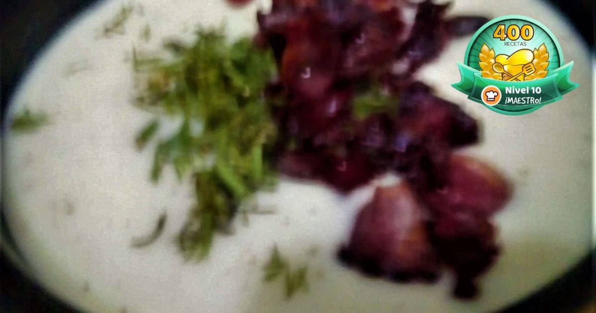 Salsa Bechamel Con Caldo De Pollo🍗 Receta de Cony Serrano- Cookpad