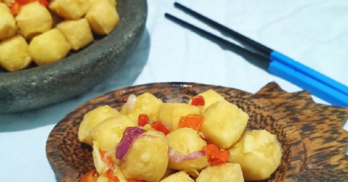 Resep Tahu Crispy Cabai Garam oleh Bunda RAZS - Cookpad