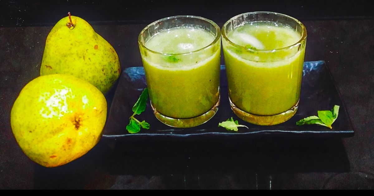 Babugosha (Indian Pear) 🍐Juice Recipe by Juhi Prakash Sewani - Cookpad