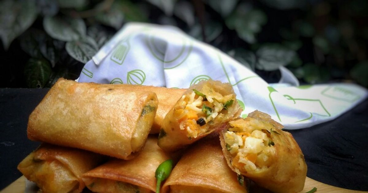 Resep lumpia isi mie instan wortel rumahan enak dan mudah - Cookpad