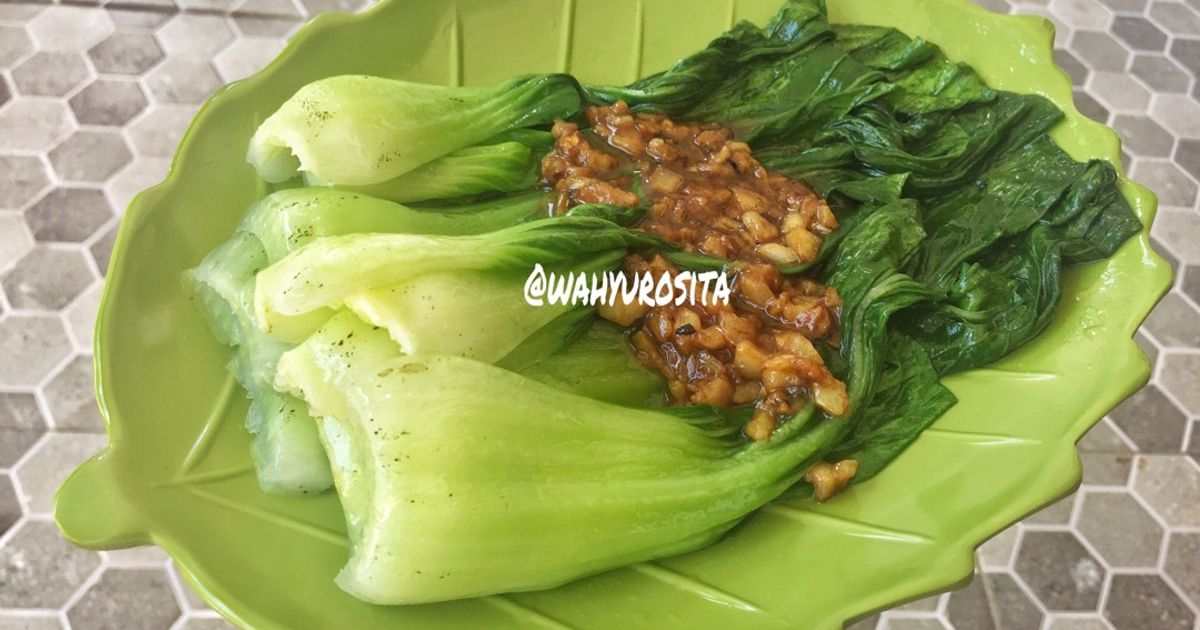 Resep Tumis Pokcoy Bawang Putih oleh Wahyu Rosita Madasari - Cookpad