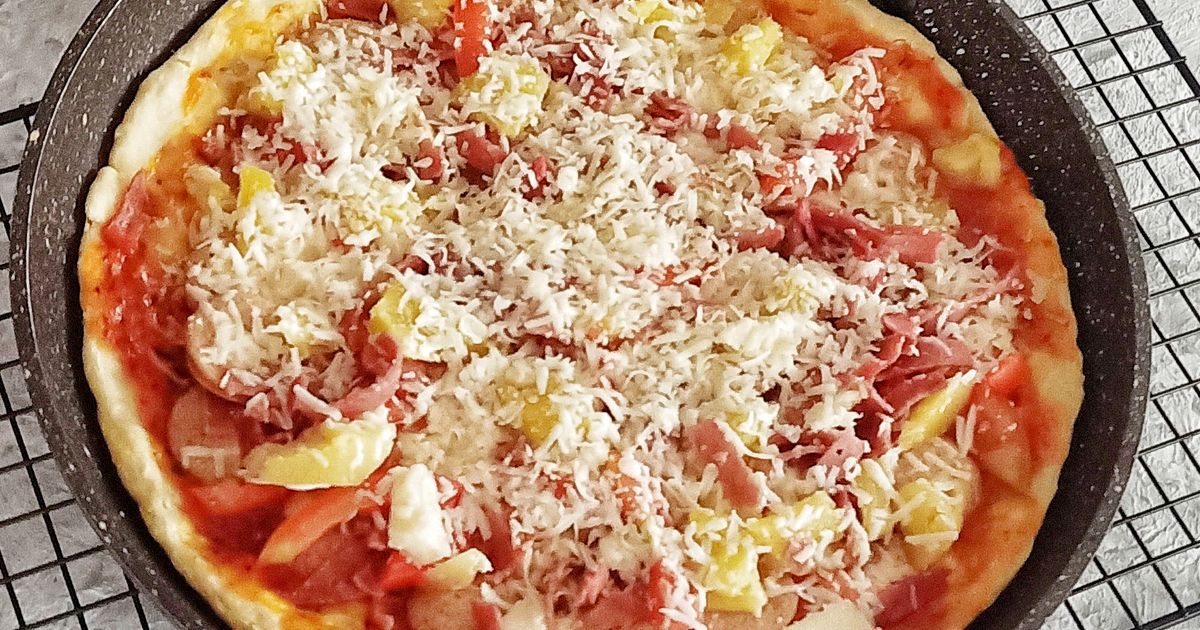 Resep Pizza Teflon Takaran Sendok oleh Ine Setiawati - Cookpad