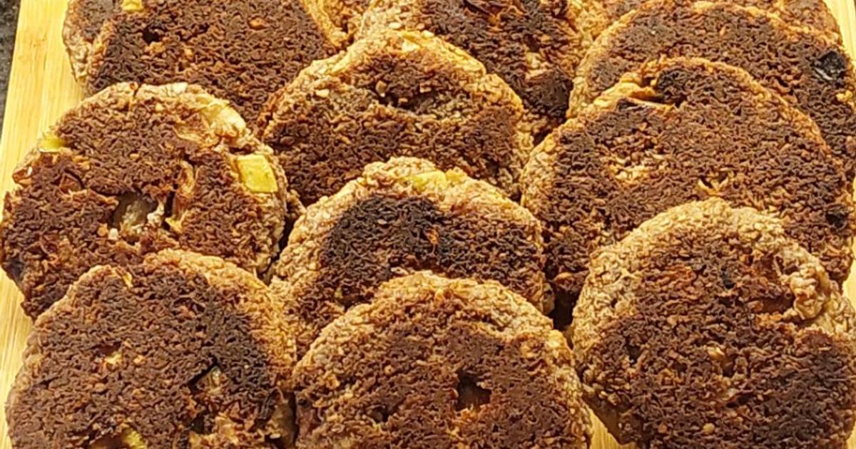Cookies de coco, manzana y almendras con nueces 💯 Receta de Melileli ...