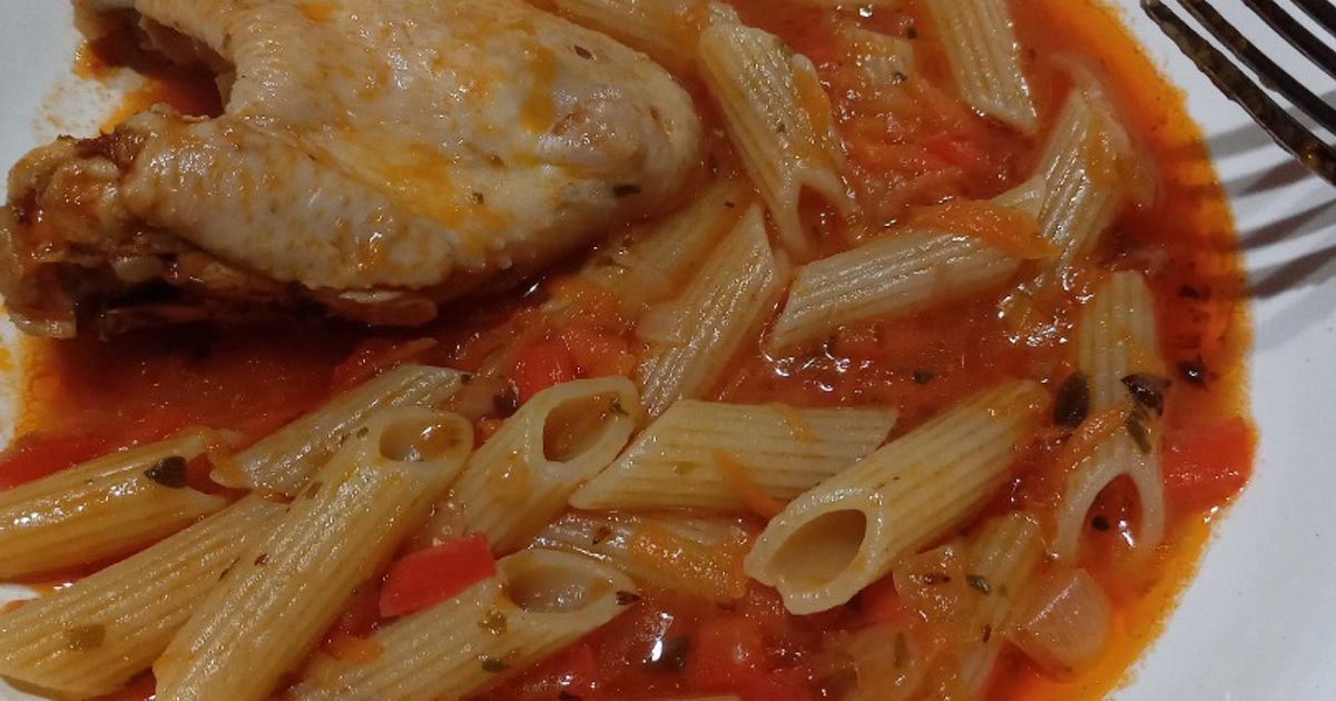 Mostacholes Con Tuco Y Pollo Receta de Camila Vergara