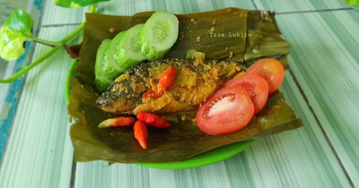 Resep Pepes Ikan Mas oleh Tria Lukita - Cookpad