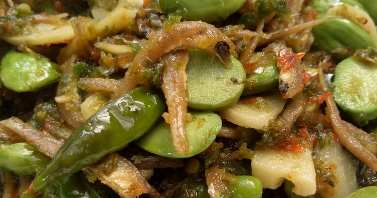 Resep sambel pete ijo rumahan enak dan mudah - Cookpad